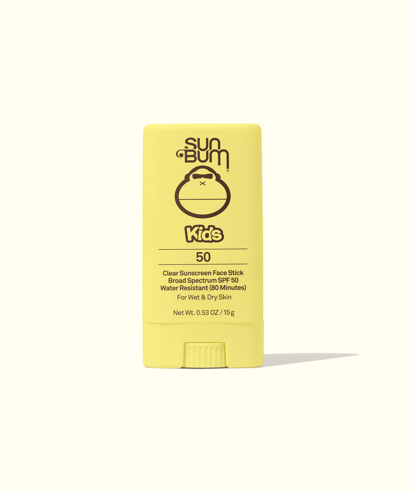 Kids SPF 50 Clear Sunscreen Face Stick – Sun Bum