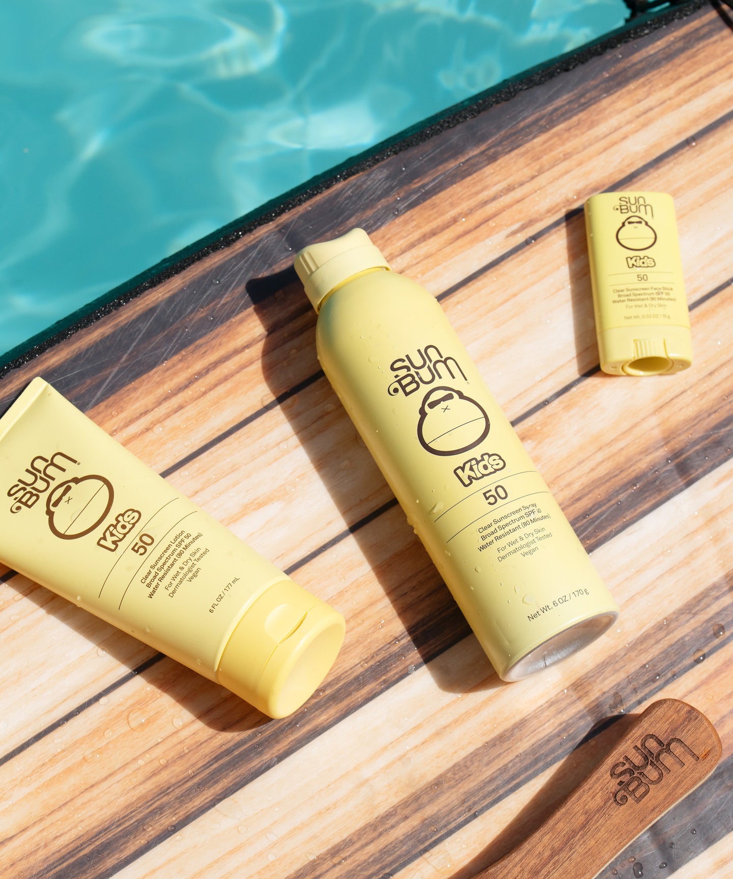 Kids SPF 50 Clear Sunscreen Lotion – Sun Bum