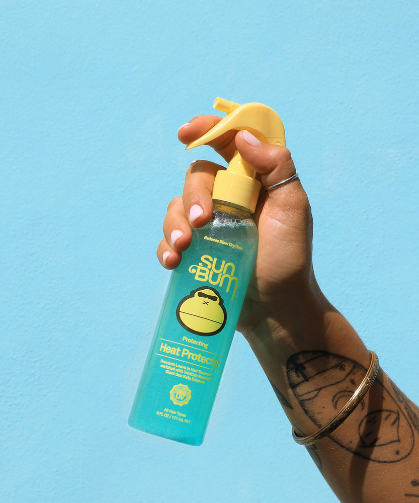 Heat Protector Spray | Protect Hair From Heat Damage | Sun Bum