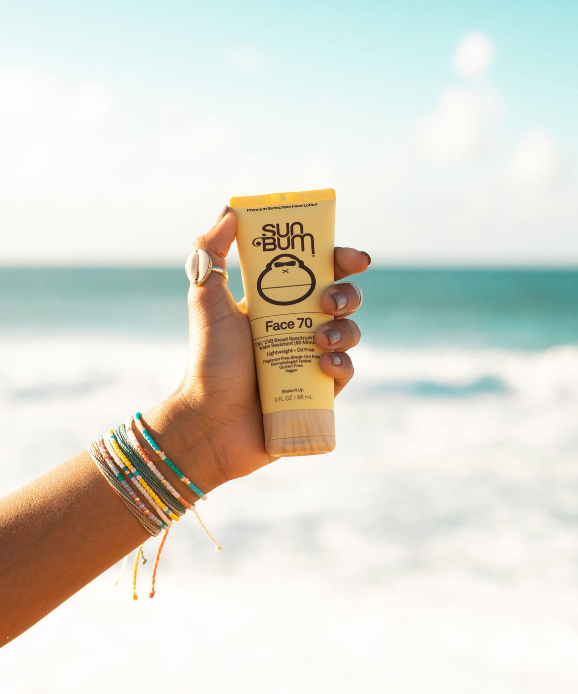 SPF 70 Sunscreen Lotion, Original | Face Sunscreen - Sun Bum