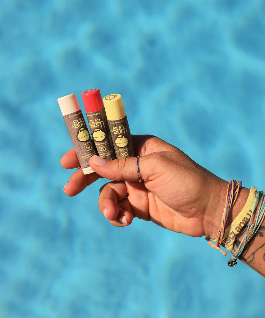 Sunscreen Lip Balm SPF 30, 3-Pack | Sun Bum